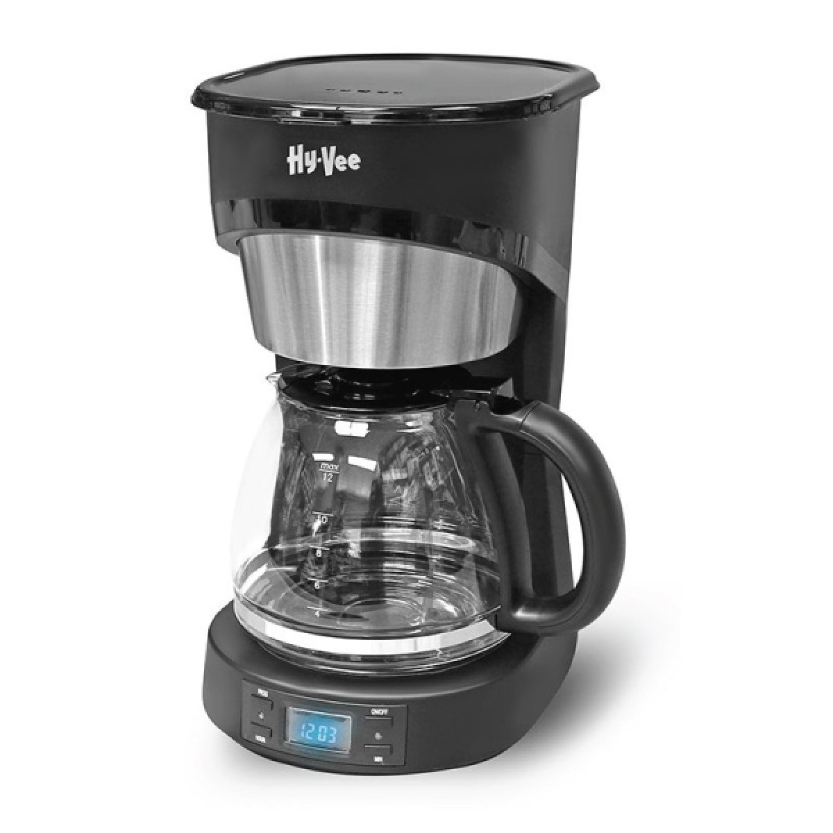 Καφετιερα Γαλλικου HY-VEE MD-2612T, 1,2 lt, Μαύρο (ΚΑΙΝΟΥΡΙΟ ΠΡΟΙΟΝ ...